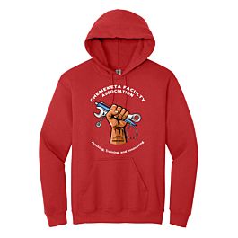 CFA Stand United Fist Red Hoodie