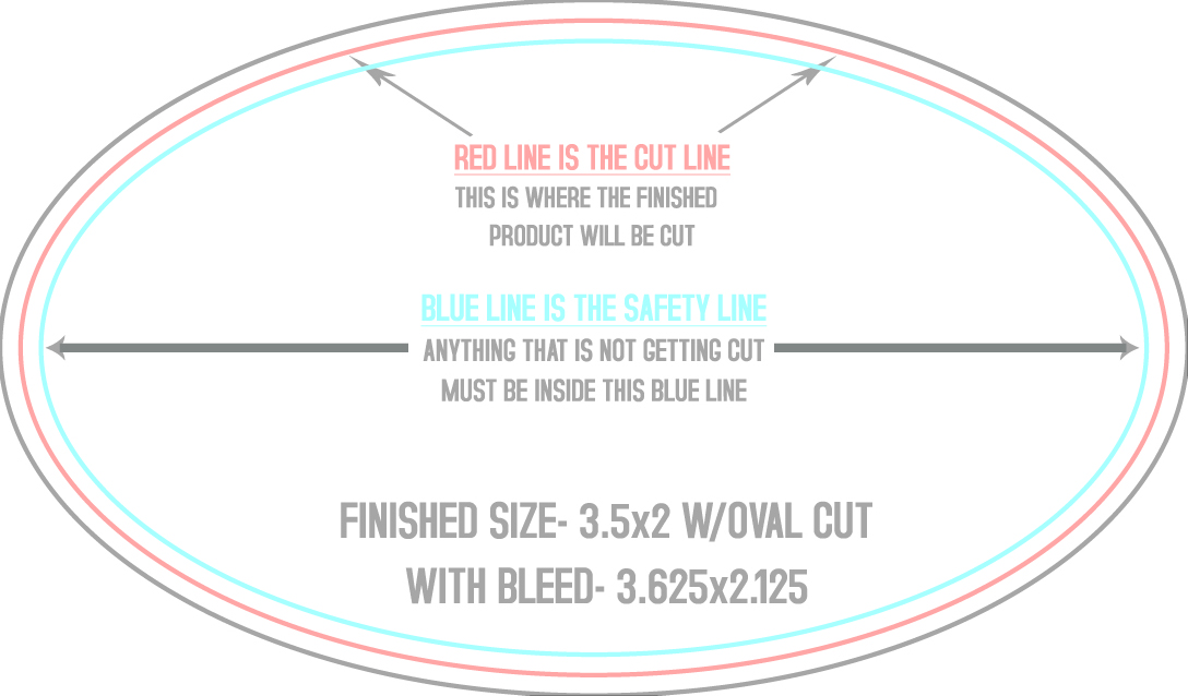 Oval Paper Business Card